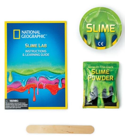 National Geographic: Slime Science - Glow in the Dark Slime Lab | Paper ...