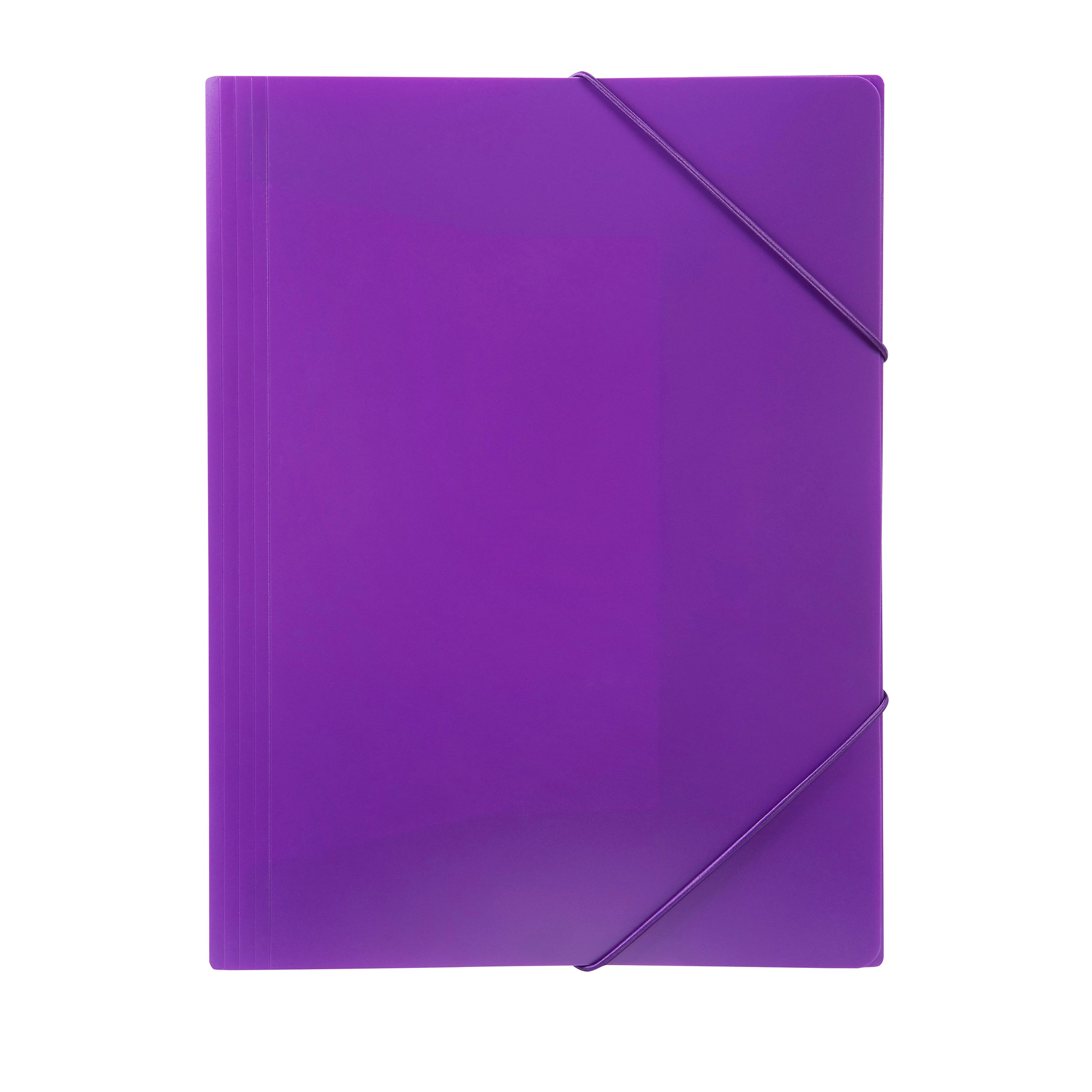 Marbig Document Wallet A4 Brights Purple | Paper Plus