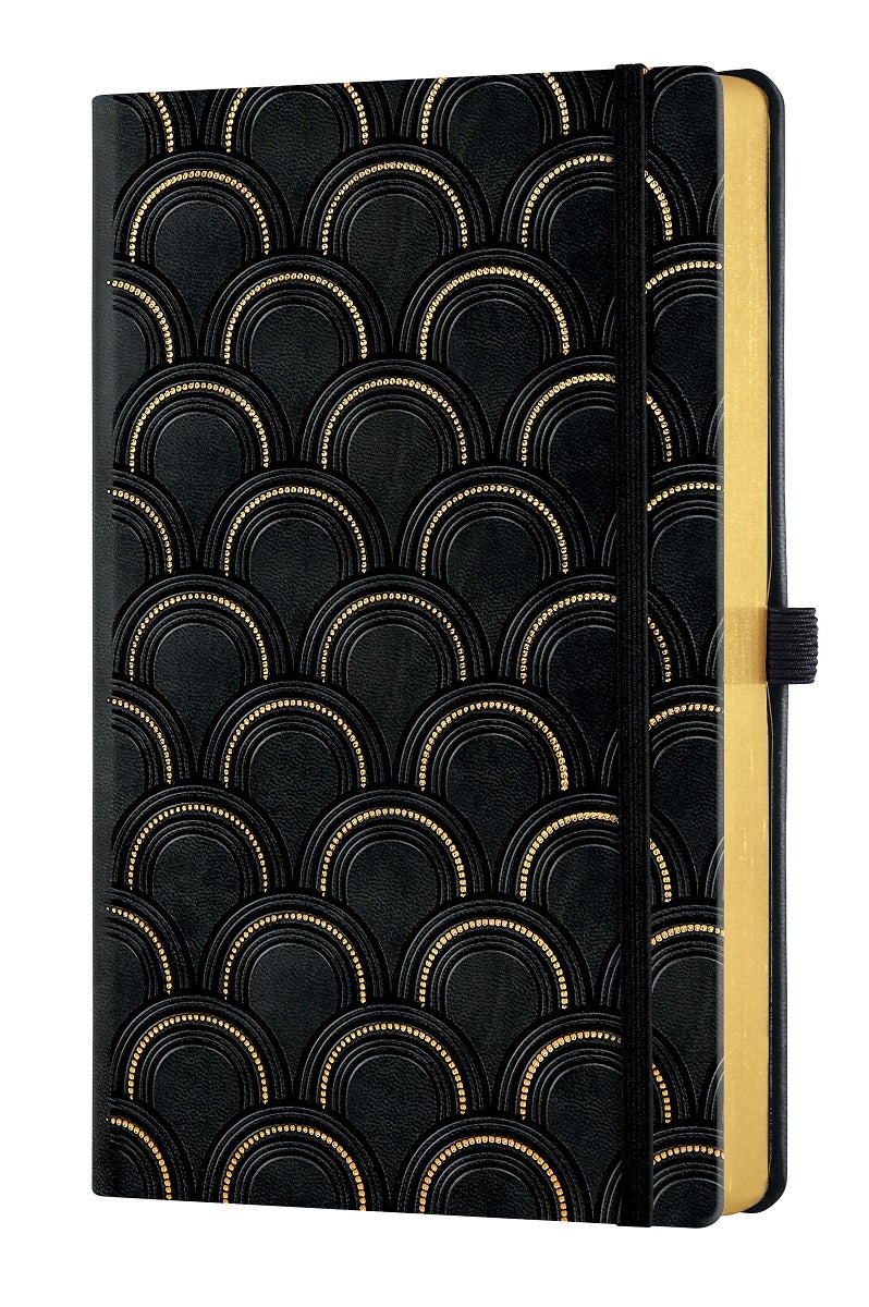 Castelli Copper and Gold A5 Ruled Notebook, Deco Gold | Paper Plus