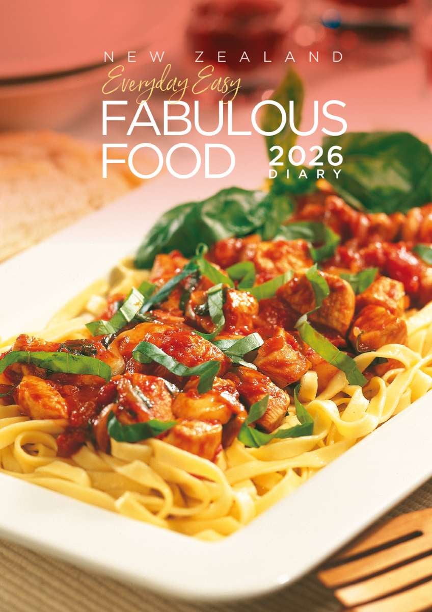 2026 New Zealand Everyday Easy Fabulous Food Diary | Paper Plus