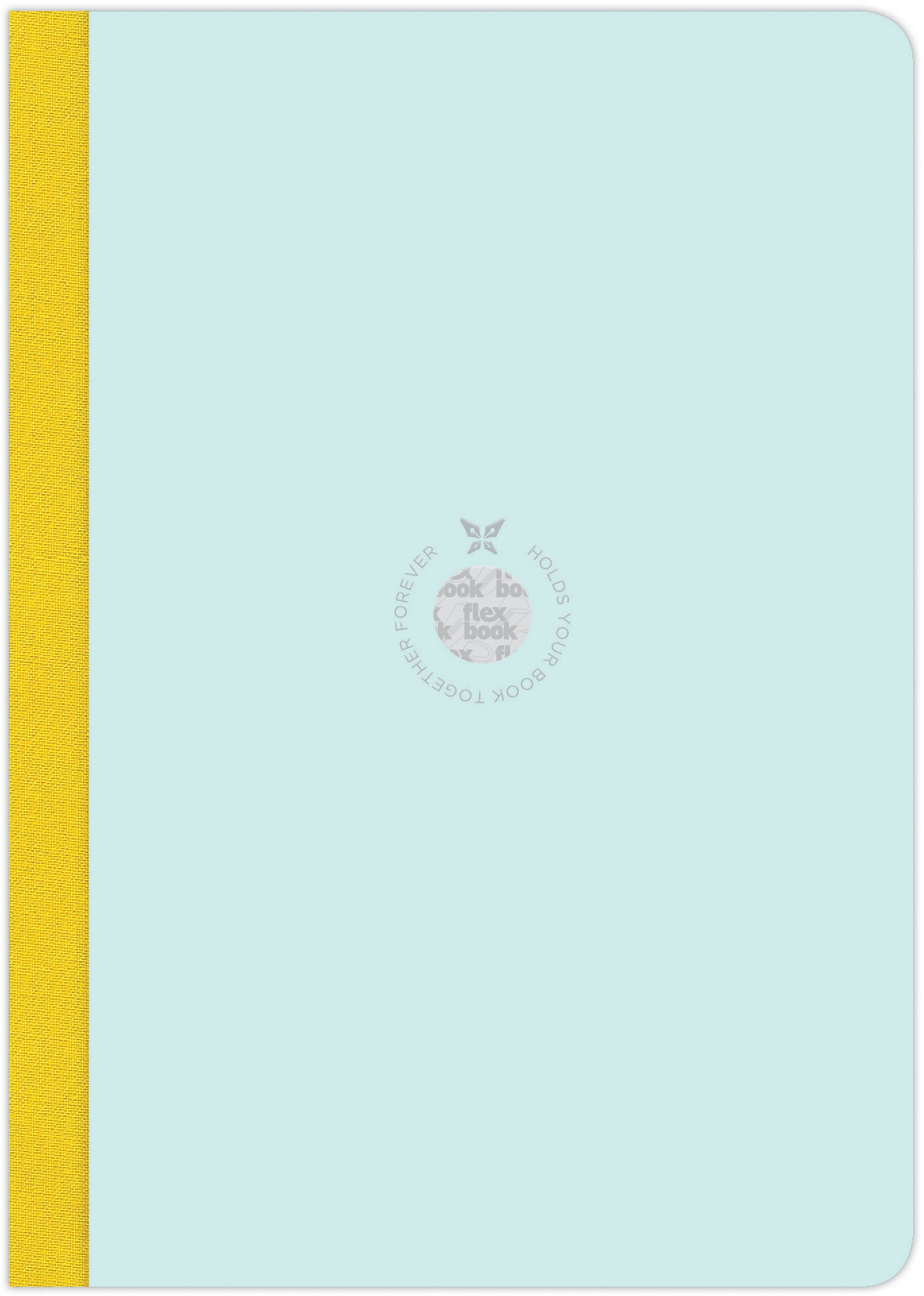 Flexbook Smartbook Notebook Large Ruled Mint/Yellow | Paper Plus