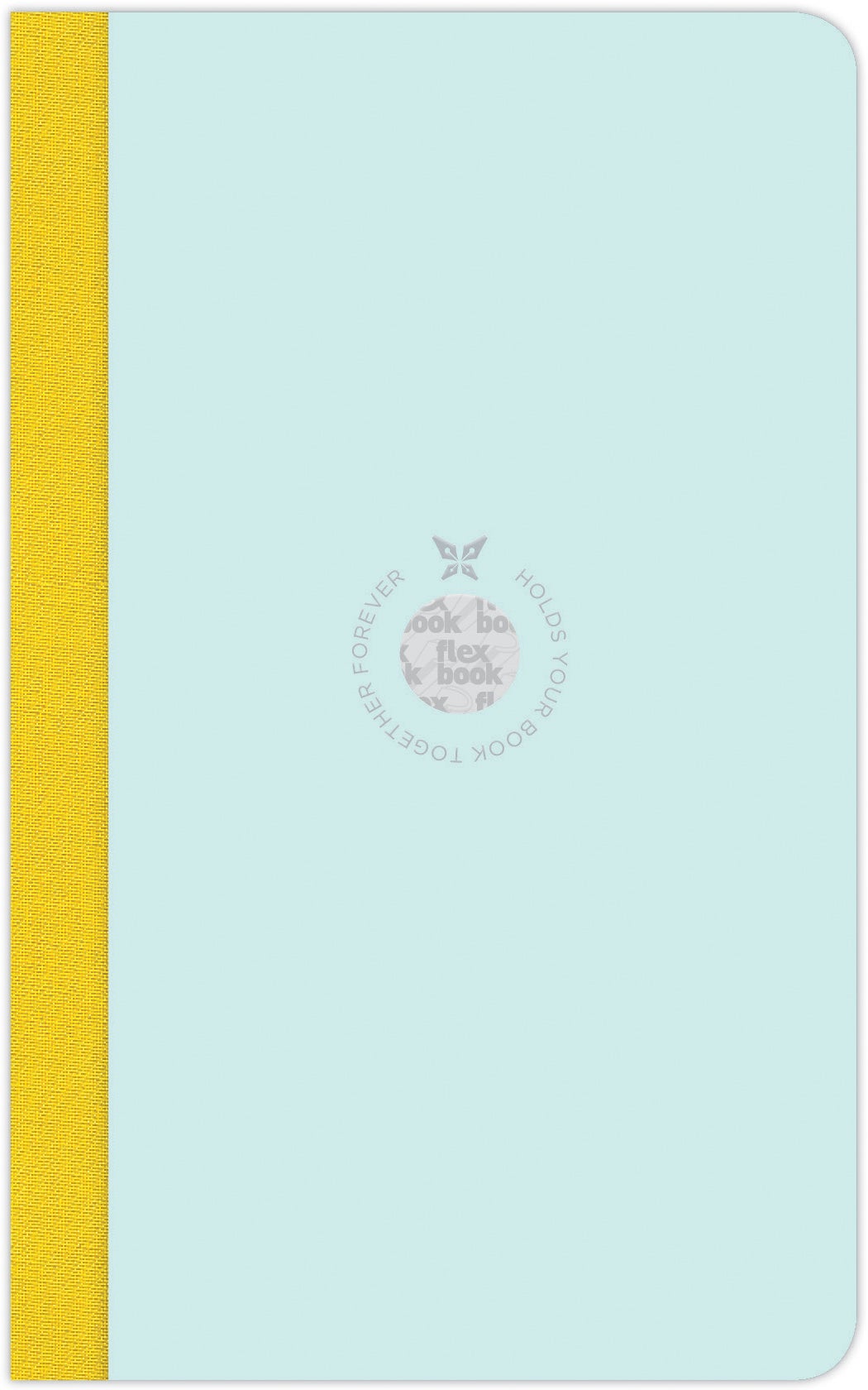 Flexbook Smartbook A5 Medium Ruled Notebook, Mint/Yellow | Paper Plus