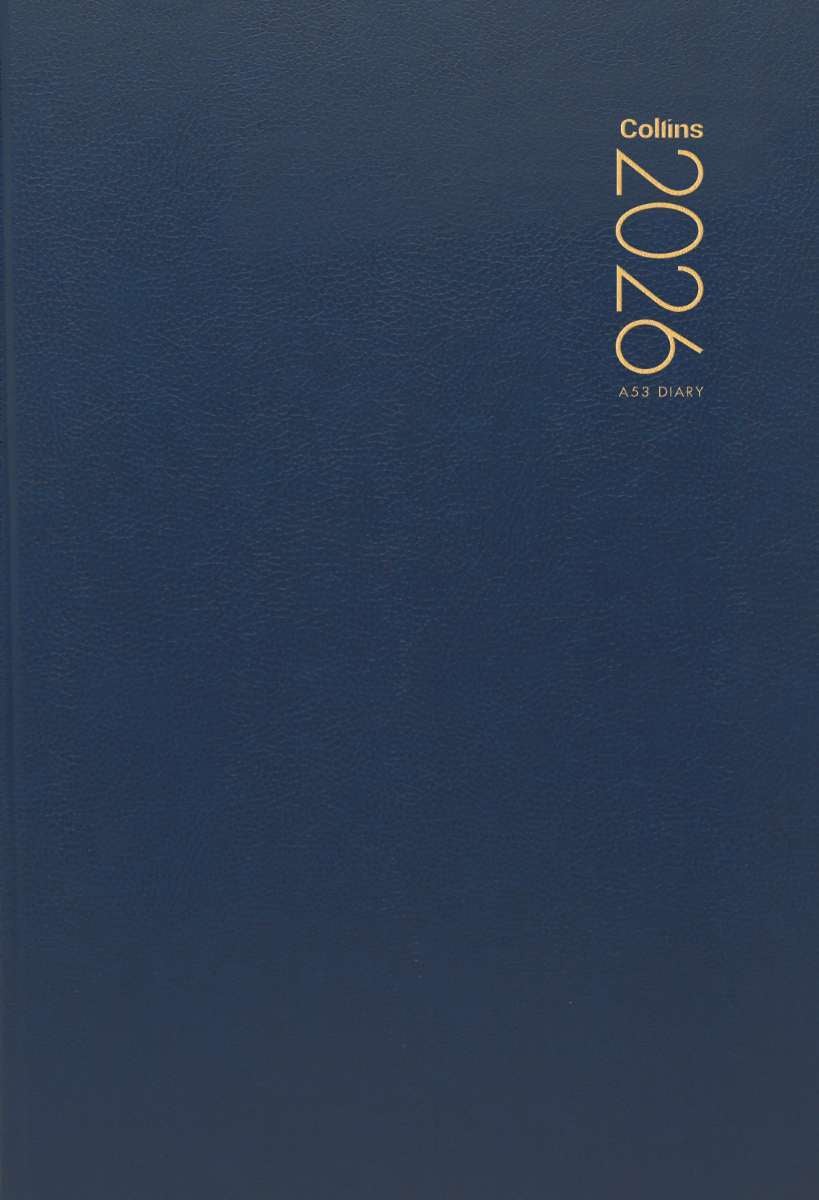 2026 Collins A53 Week to View Navy Diary | Paper Plus