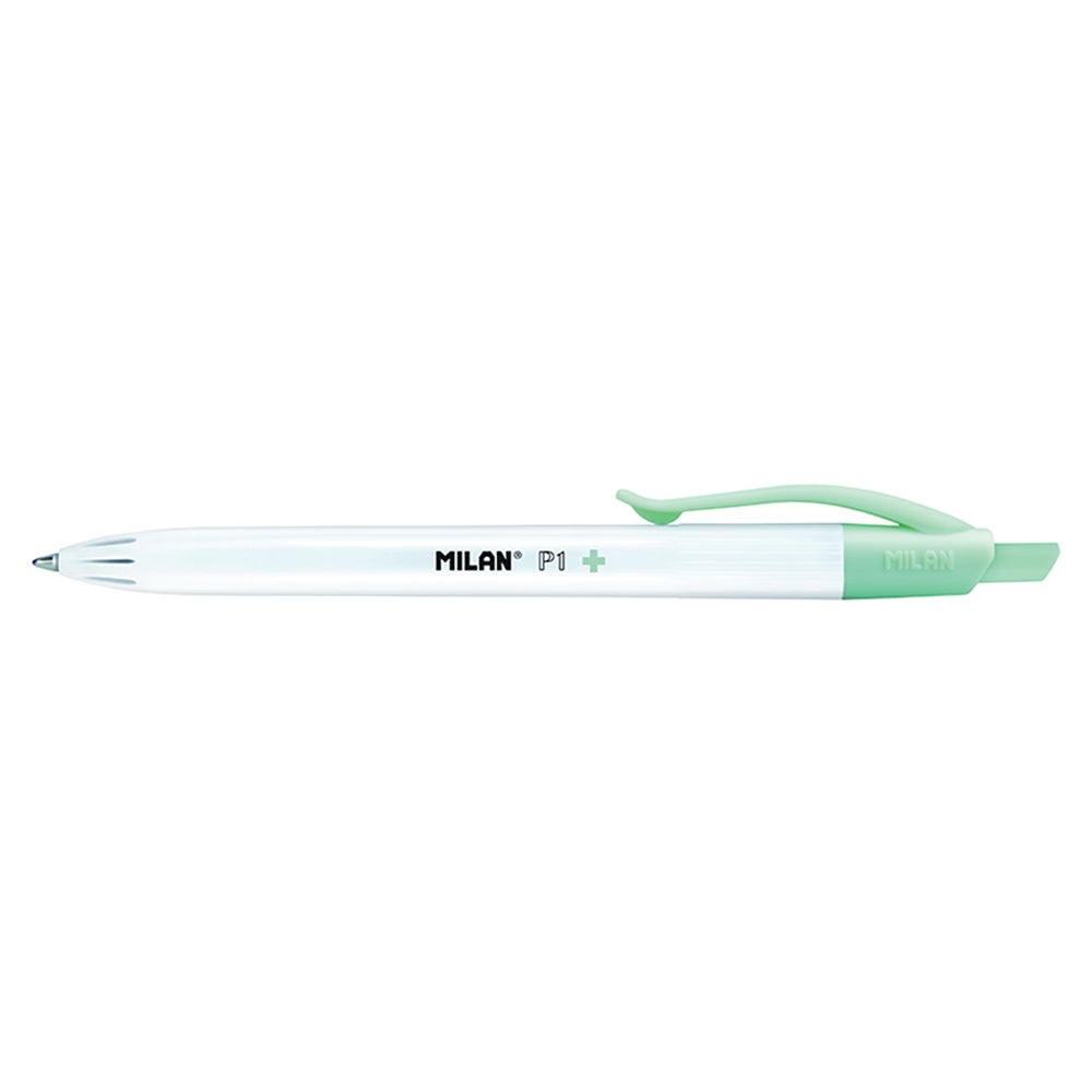 Milan P-1 Antibacterial Ballpoint Pens Blue Ink | Paper Plus