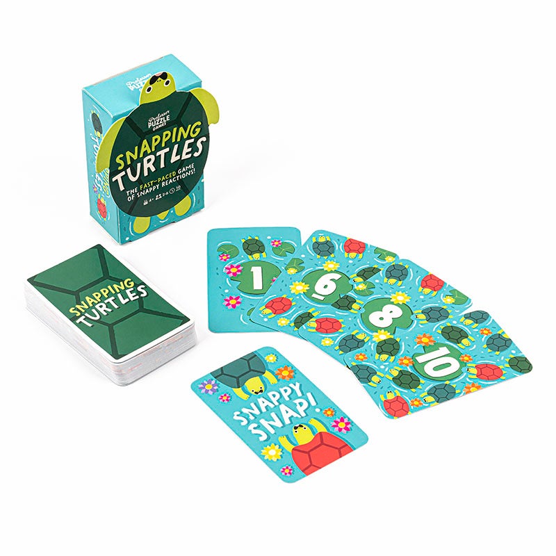 Professor Puzzle Snapping Turtles Card Game | Paper Plus