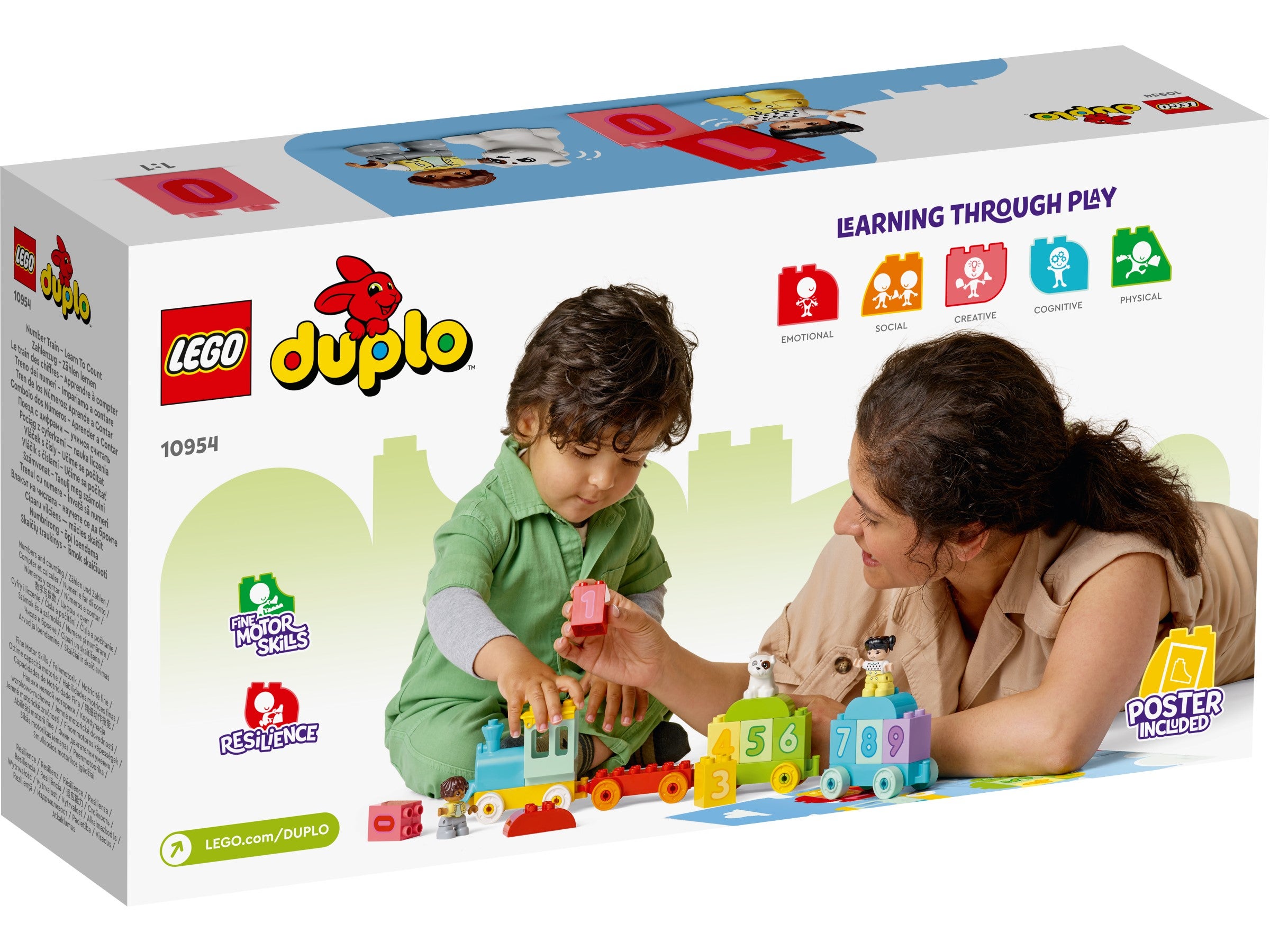 LEGO Duplo: Number Train Learn To Count 10954 | Paper Plus