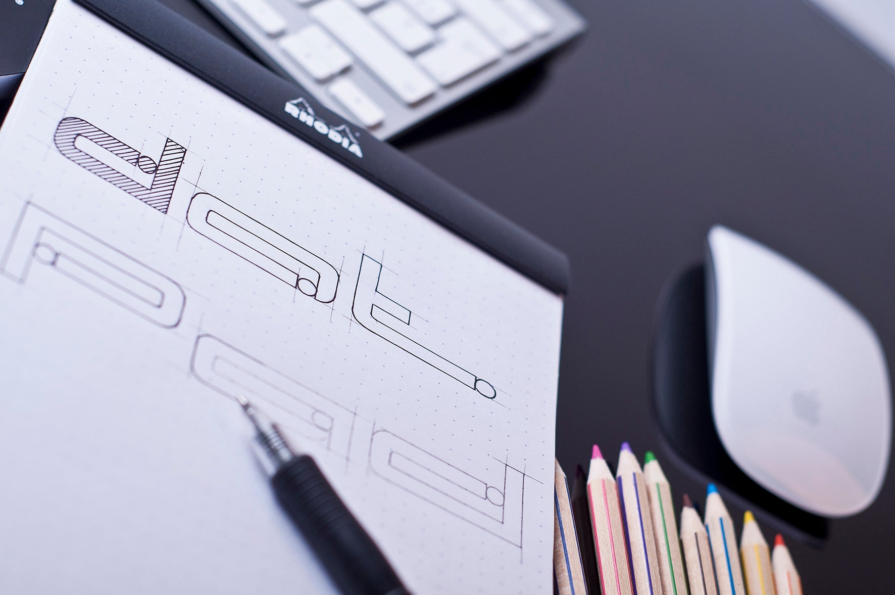 Rhodia dotPad No. 16 A5 Black | Paper Plus