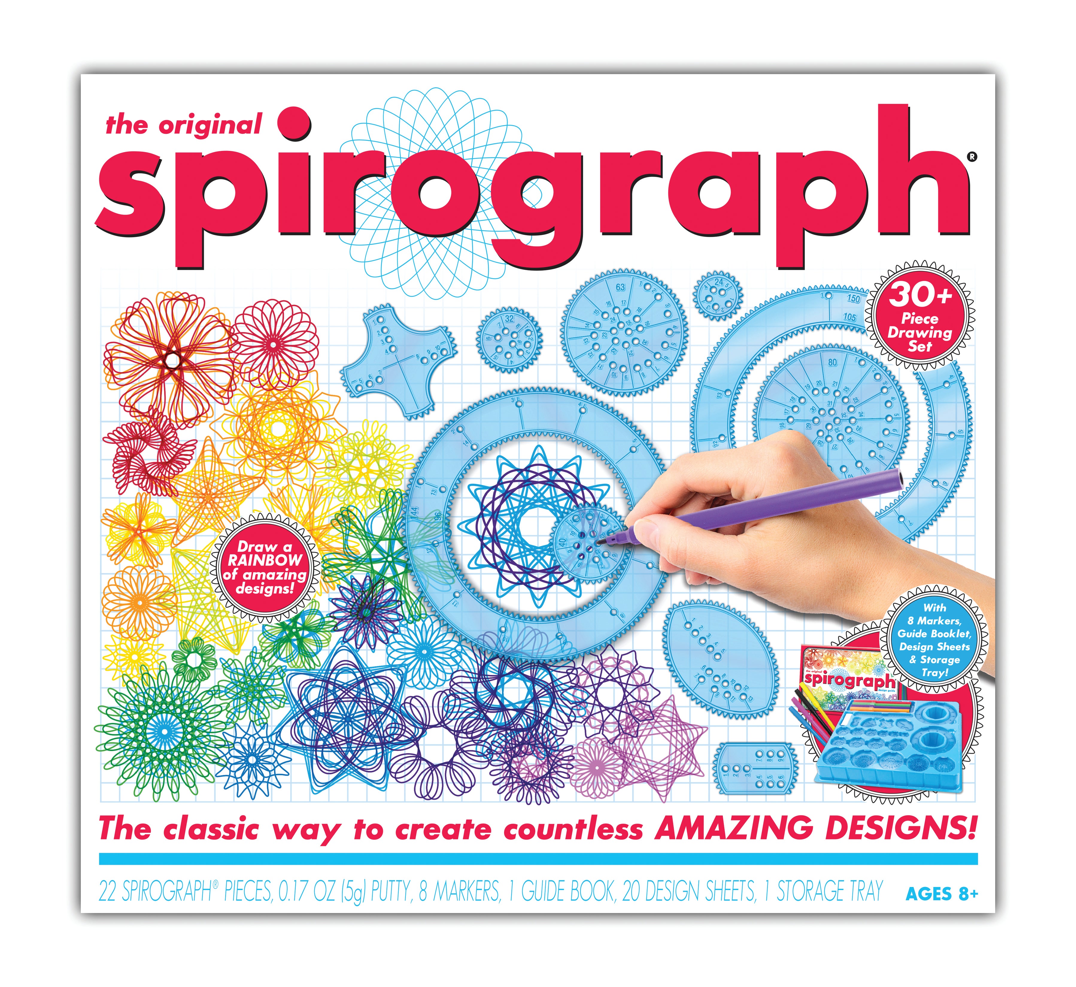 Spirograph Kit With Markers | Paper Plus