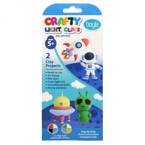 Boyle Crafty Clay Kits - Outer Space | Paper Plus