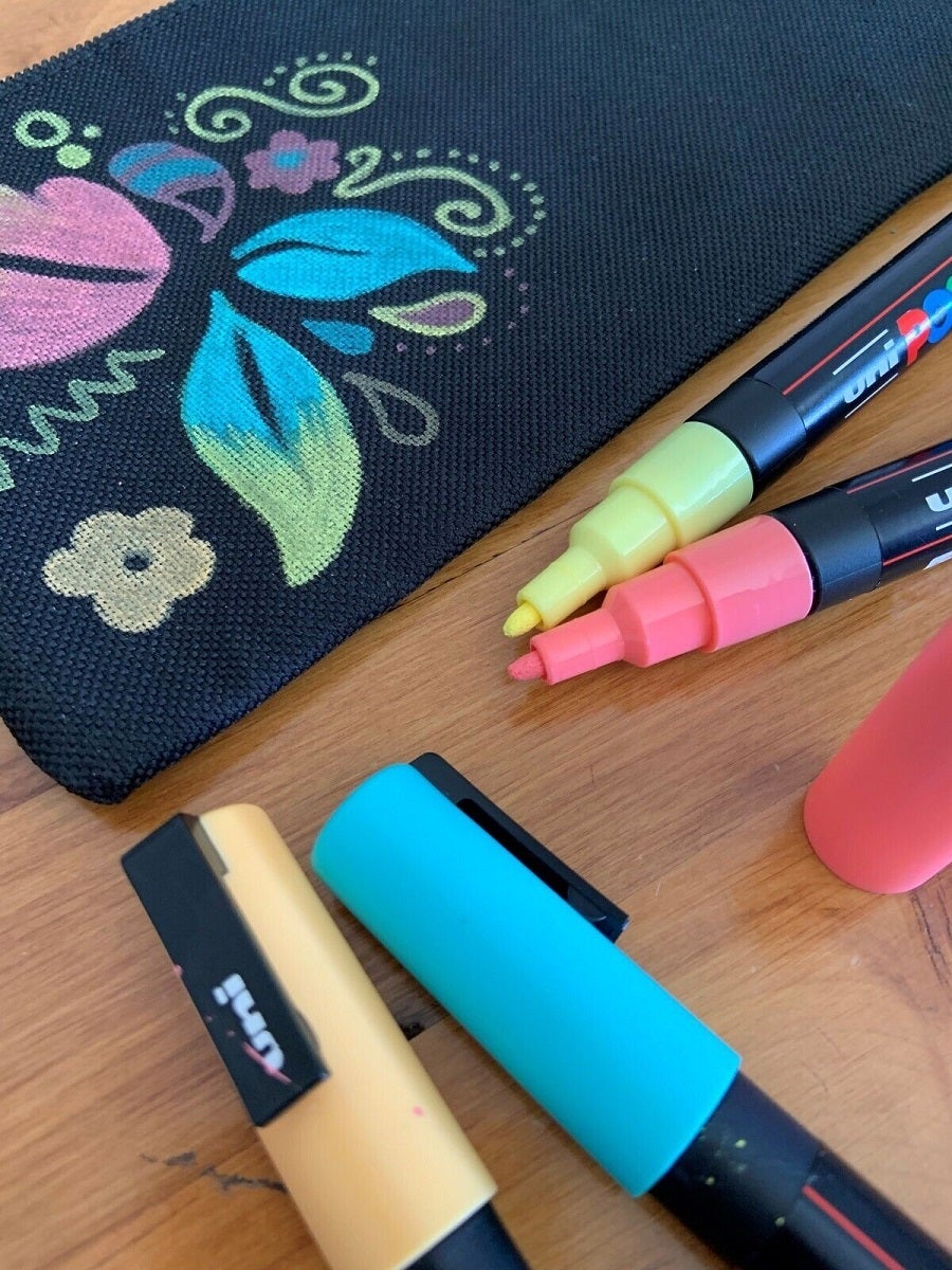 Uni Posca Marker PC-3M Canvas Bag Activity Pack | Paper Plus