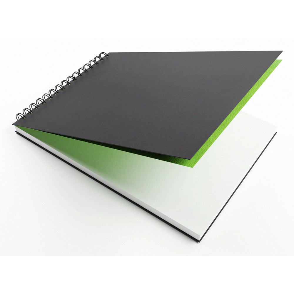 Artgecko Classy Sketchbook A4 Landscape 80 Pages 40 Sheets 150gsm White ...