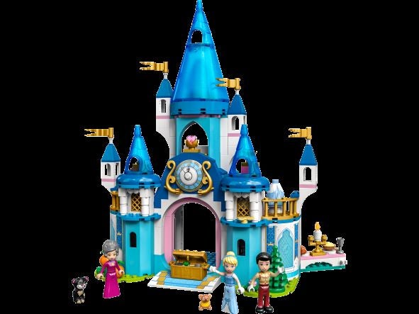 LEGO Disney: Cinderella and Prince Charming's Castle 43206 | Paper Plus