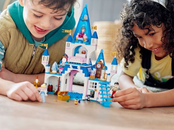 LEGO Disney: Cinderella and Prince Charming's Castle 43206 | Paper Plus
