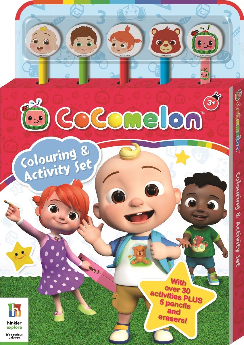 CoComelon Colouring and Activity Set by Hinkler Pty Ltd | Paper Plus