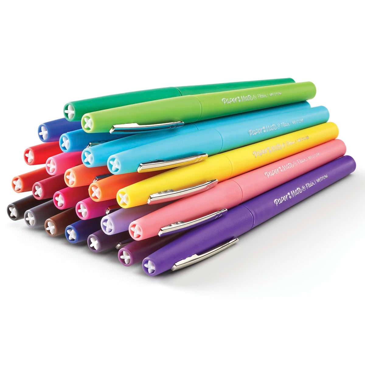 Paper Mate Flair Candy Pop Felt Tip Pens, 24 Pack | Paper Plus