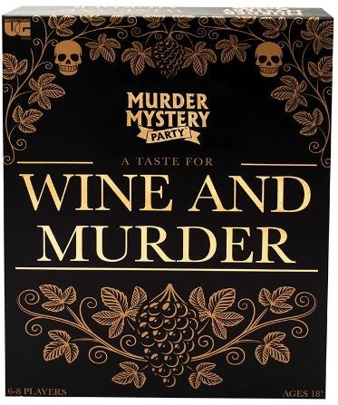 Murder Mystery Party Game - Wine and Murder | Paper Plus