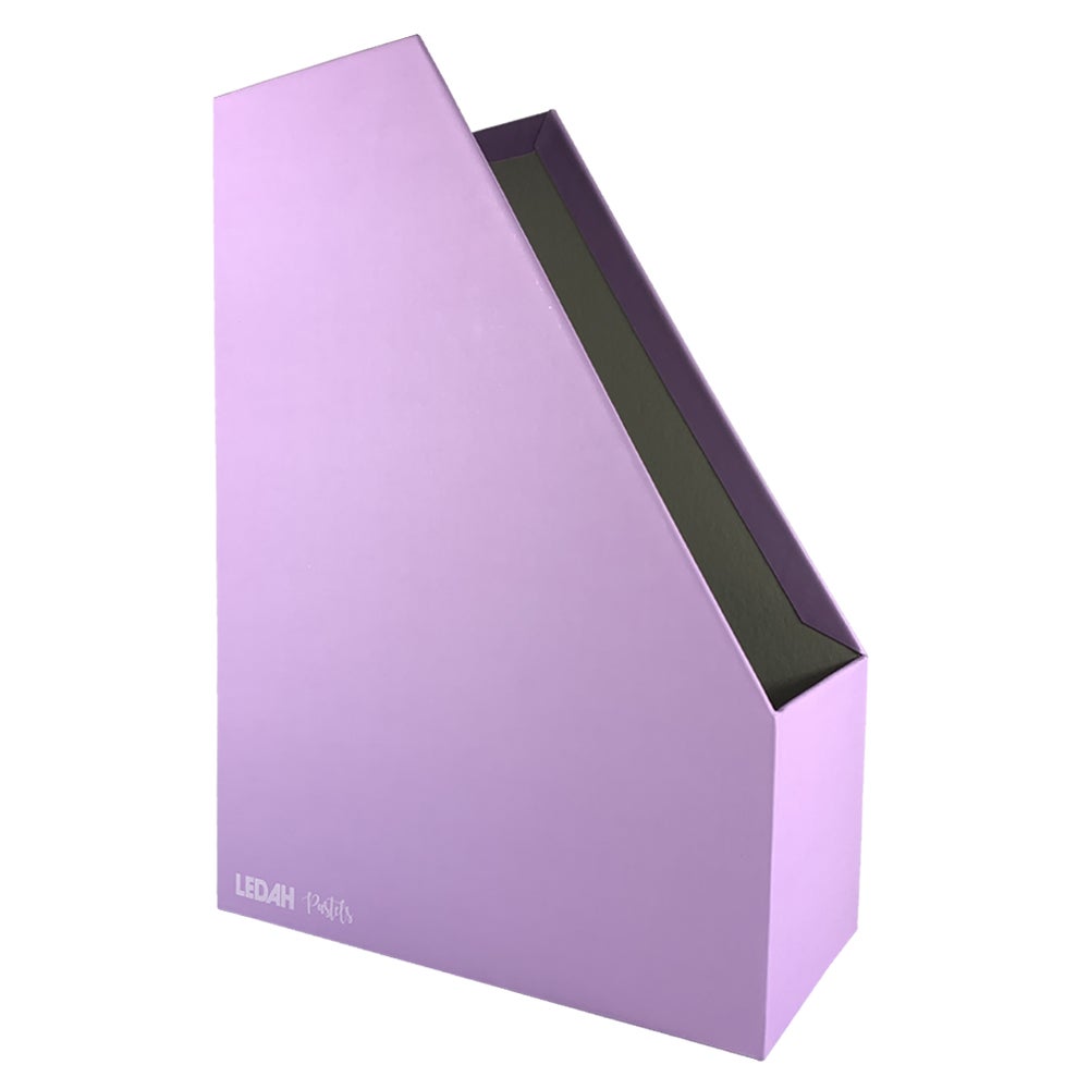 Ledah Pastels Magazine File Purple | Paper Plus