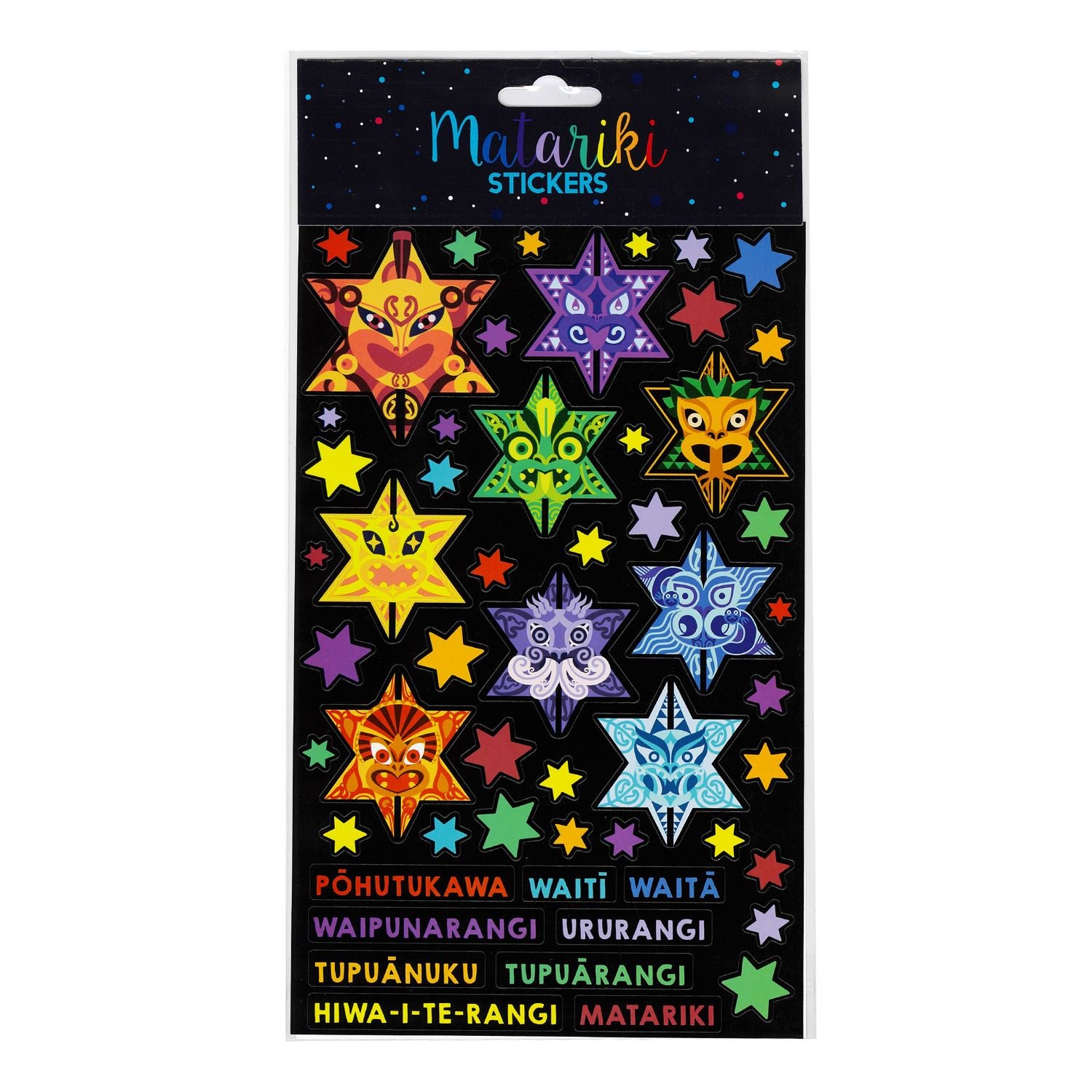 Matariki Cluster Star Stickers | Paper Plus