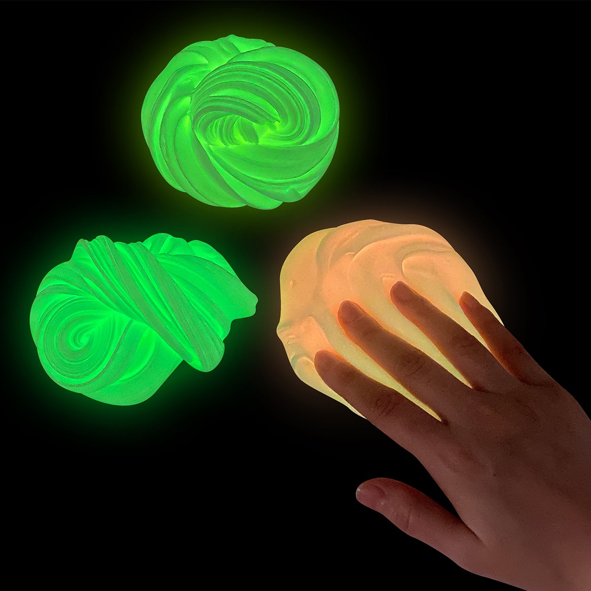 Amos i.Slime DIY Slime Making Kit, Glow In The Dark | Paper Plus