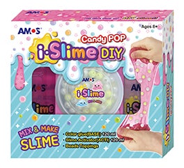 Amos i.Slime DIY Slime Making Kit, Candy Pop | Paper Plus