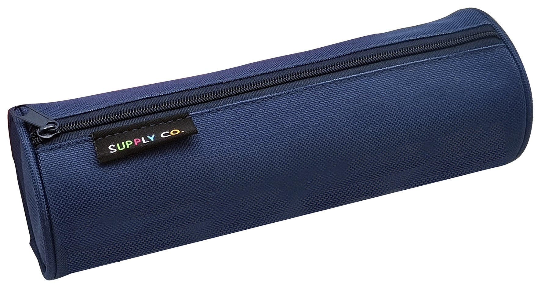 Supply Co Pencil Case Tube Navy Blue 21x8cm | Paper Plus