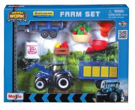 Maisto Mini Work Machines Farm Set Assorted | Paper Plus
