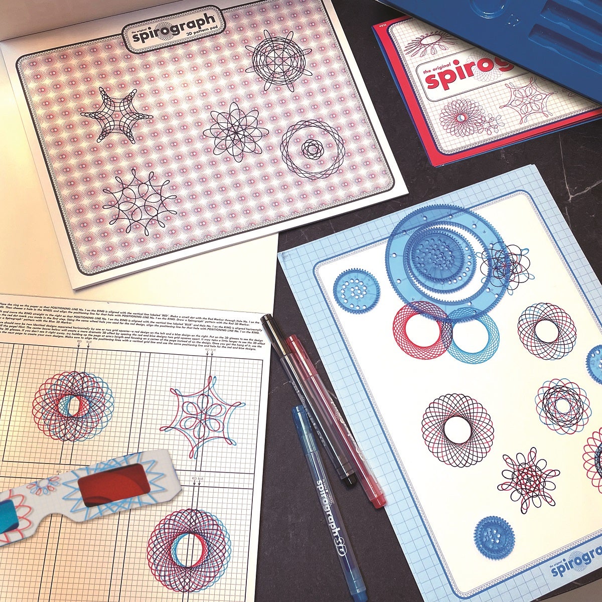 Spirograph 3D Design Set | Paper Plus