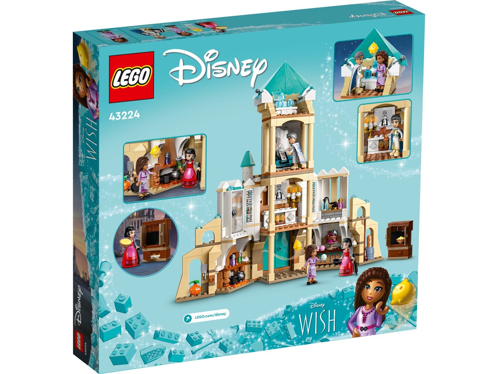 LEGO Disney Princess: King Magnifico's Castle 43224 | Paper Plus