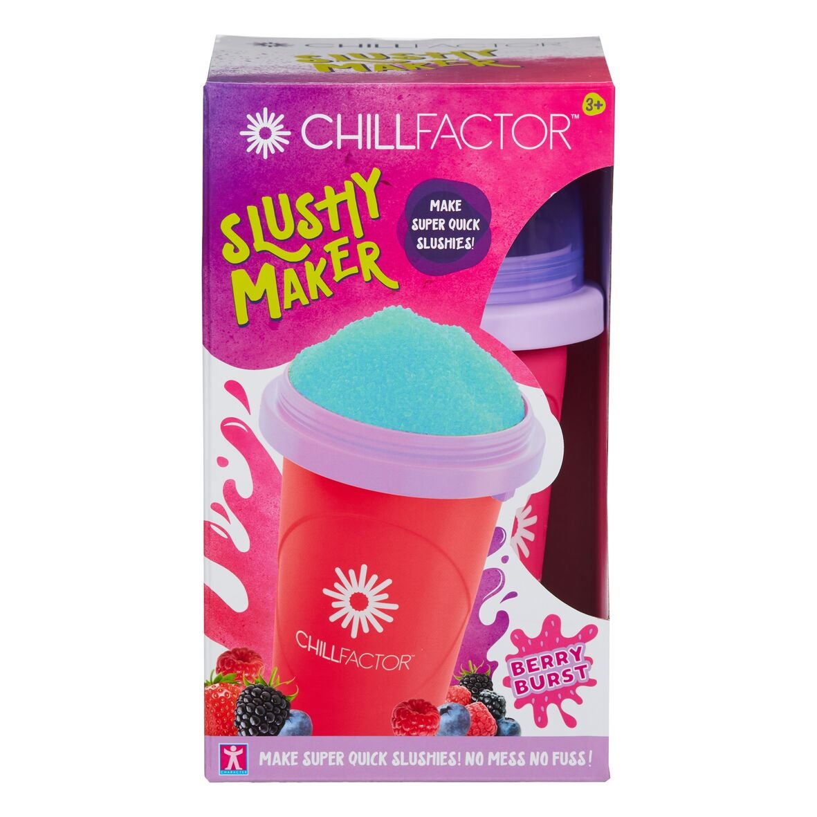 Chill Factor Slushy Maker Cup - Berry Burst | Paper Plus