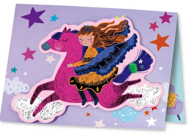 Avenir Scratch Greeting Cards-Princess | Paper Plus