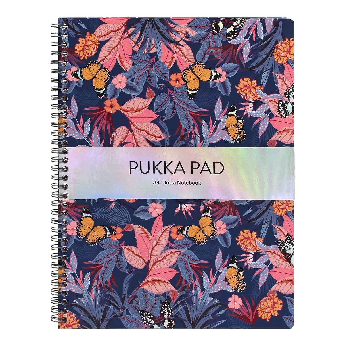Pukka Notebook A4 Bloom Blue | Paper Plus