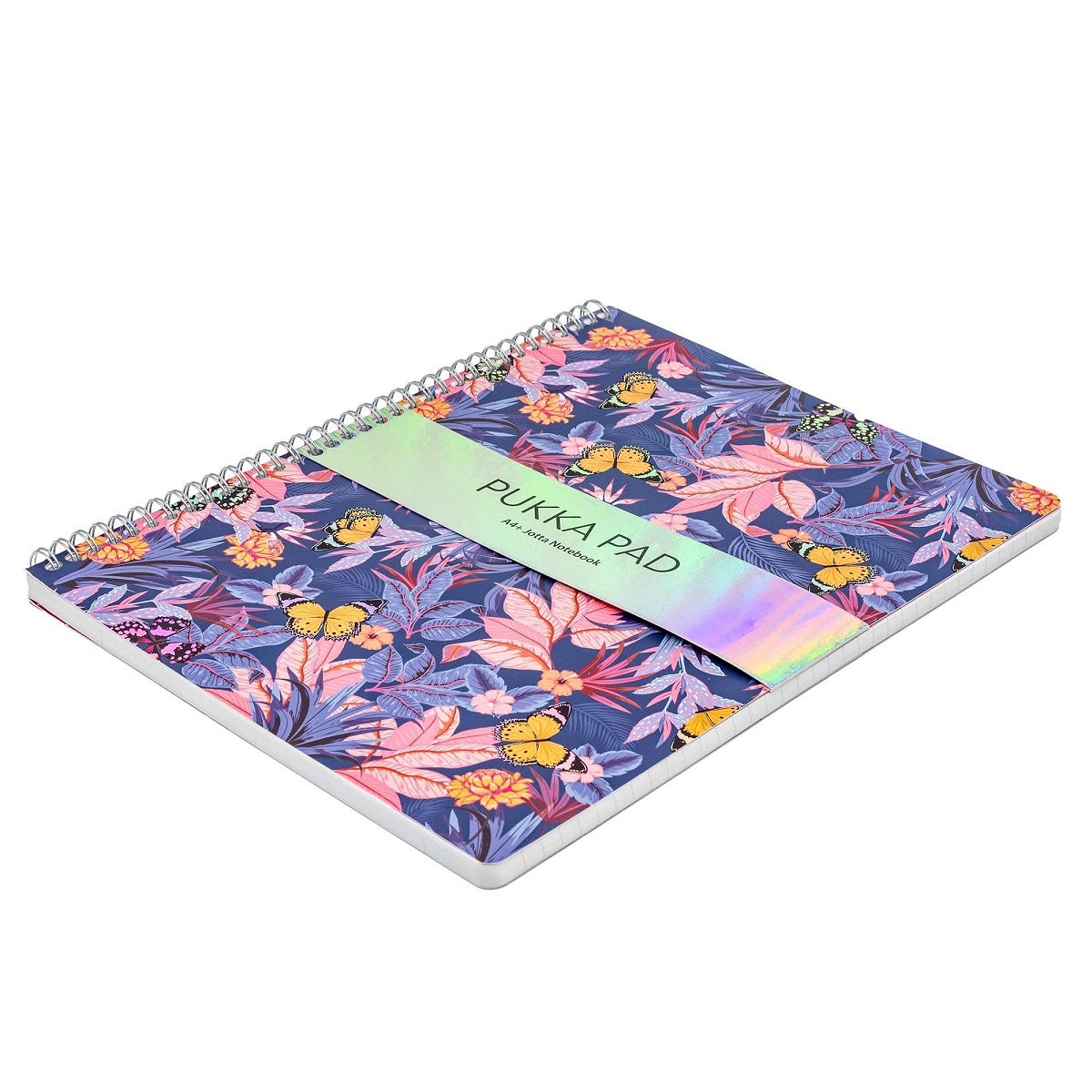 Pukka Notebook A4 Bloom Blue | Paper Plus