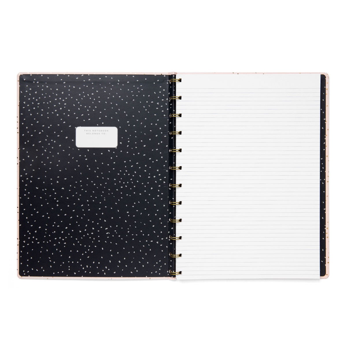 Filofax Confetti A4 Refillable Notebook, Rose Quartz | Paper Plus