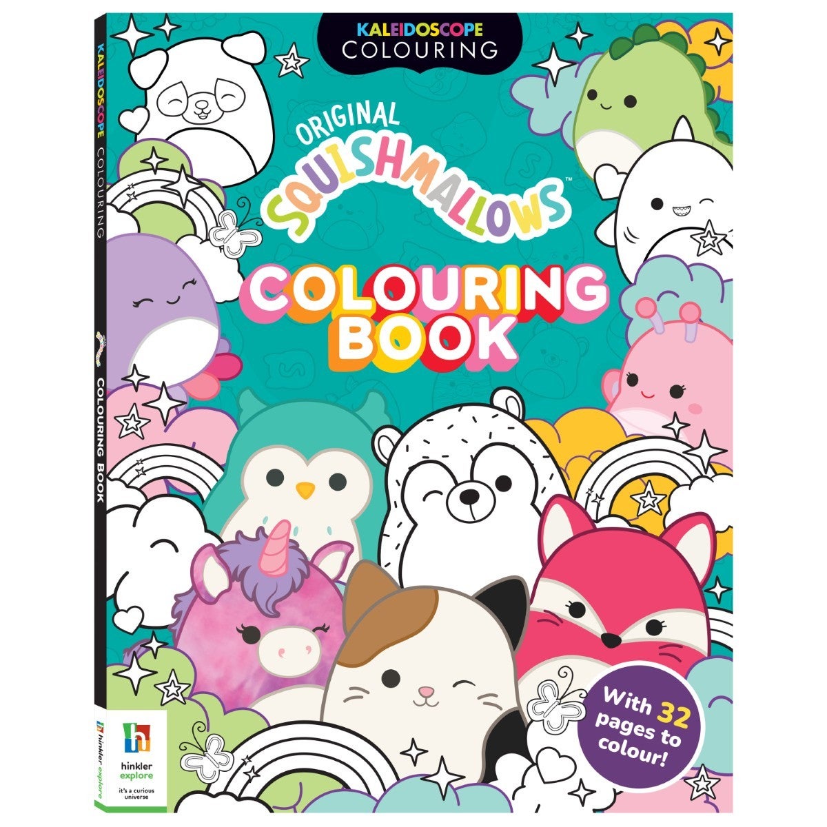 Kaleidoscope Squishmallows Feelin' Mallow Colouring Book | Paper Plus