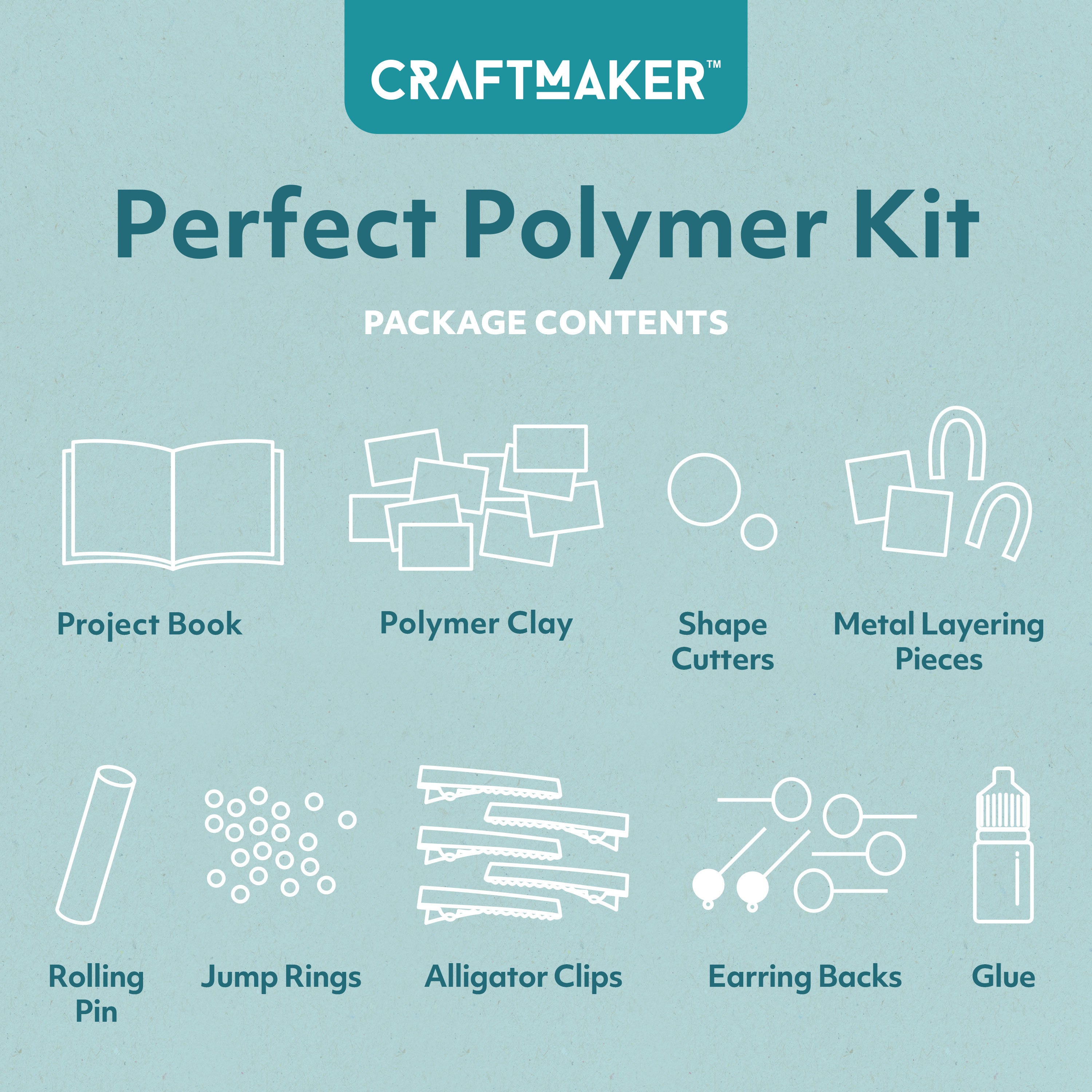 Craft Maker Perfect Polymer Kit Deluxe | Paper Plus