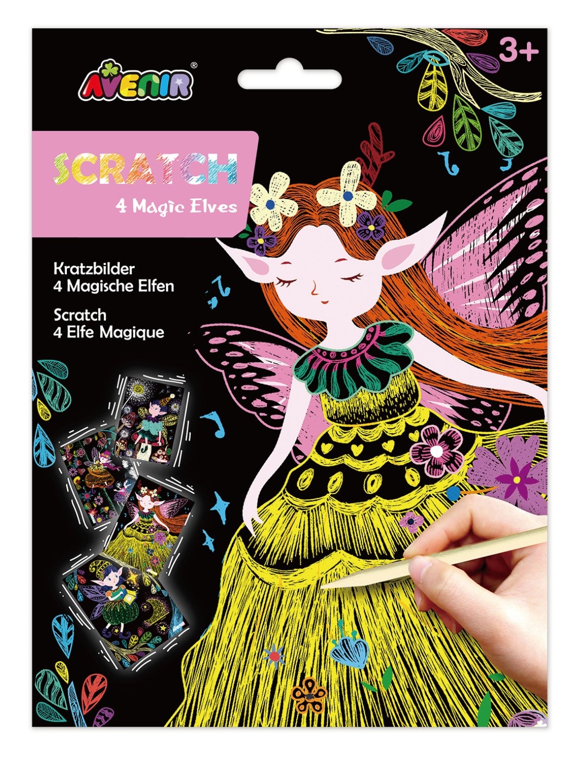 Avenir Scratch Art: Magic Elves | Paper Plus