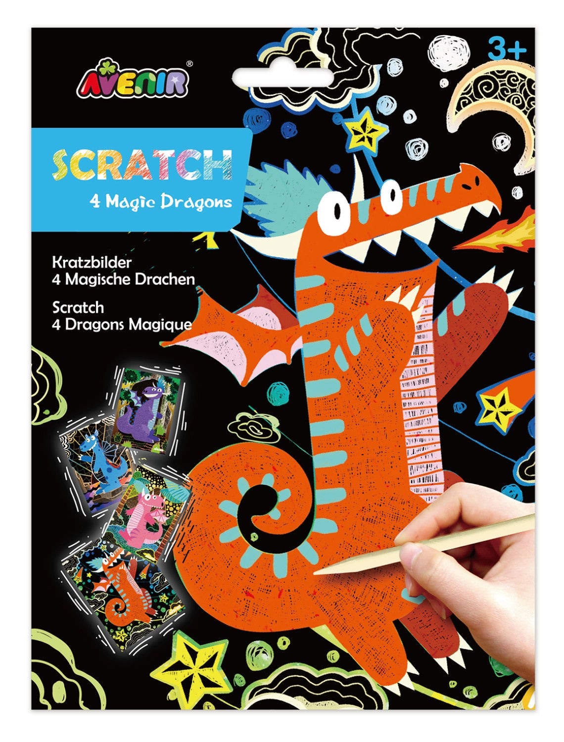 Avenir Stratch Art - Magic Dragons | Paper Plus