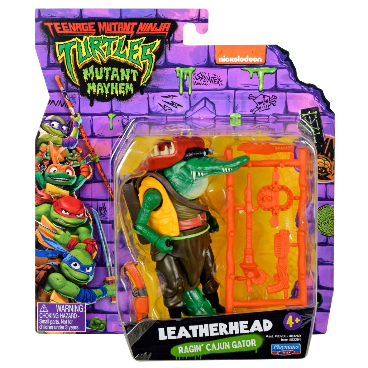 Teenage Mutant Ninja Turtles: Mutant Mayhem Basic Figure - Leatherhead ...