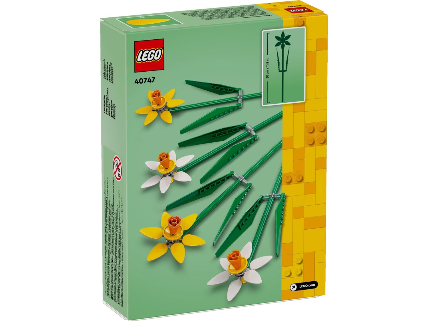 LEGO Botanical Collection: Daffodils 40747 | Paper Plus