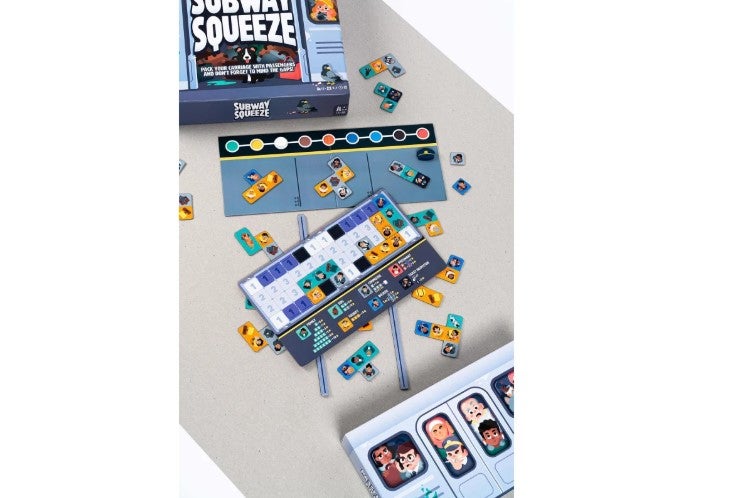 Subway Squeeze Game | Paper Plus