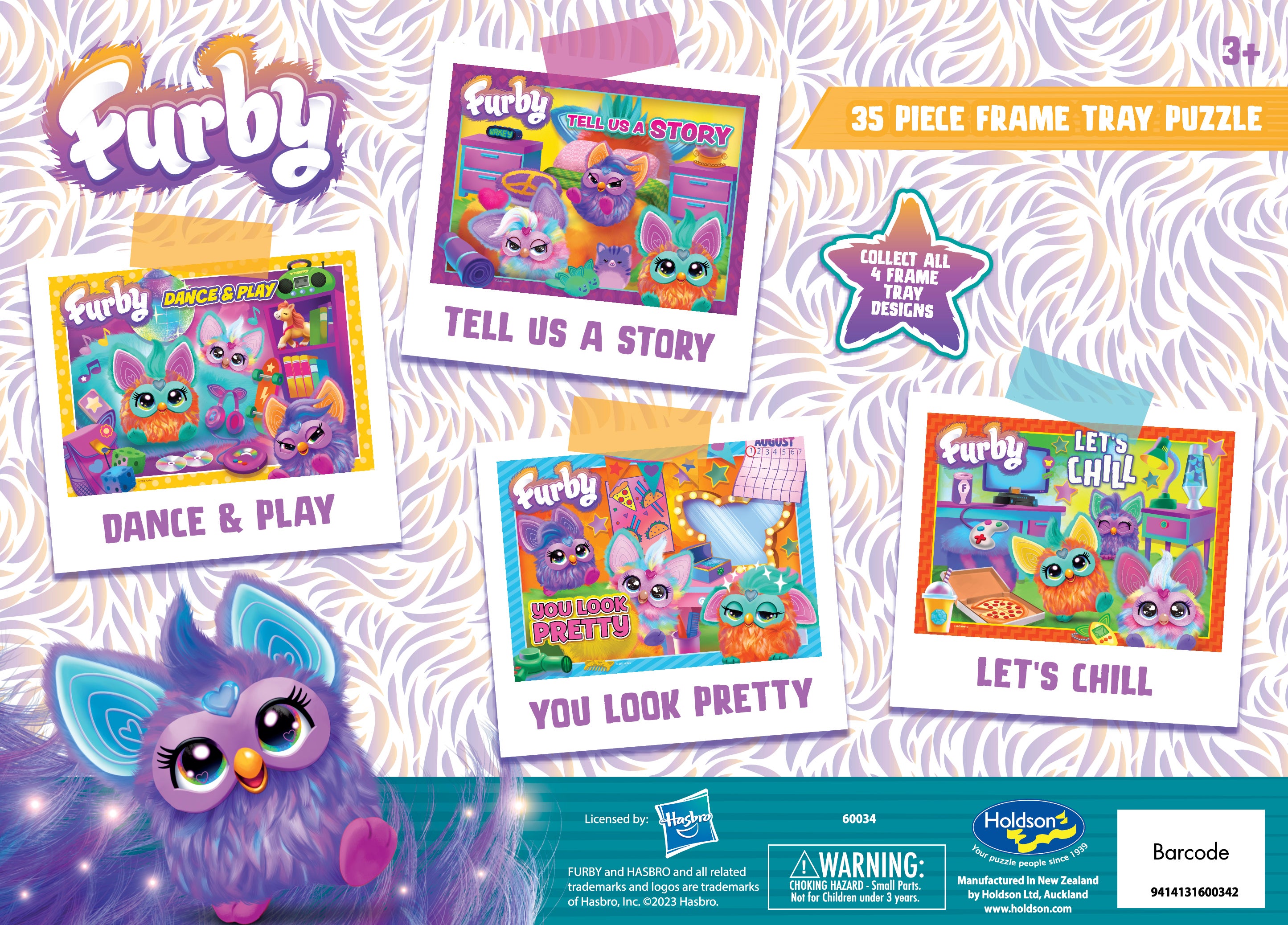 Furby Frame Tray Puzzle 35 Pieces Assorted | Paper Plus