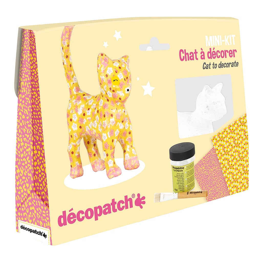 Decopatch Cat Mini Kit | Paper Plus