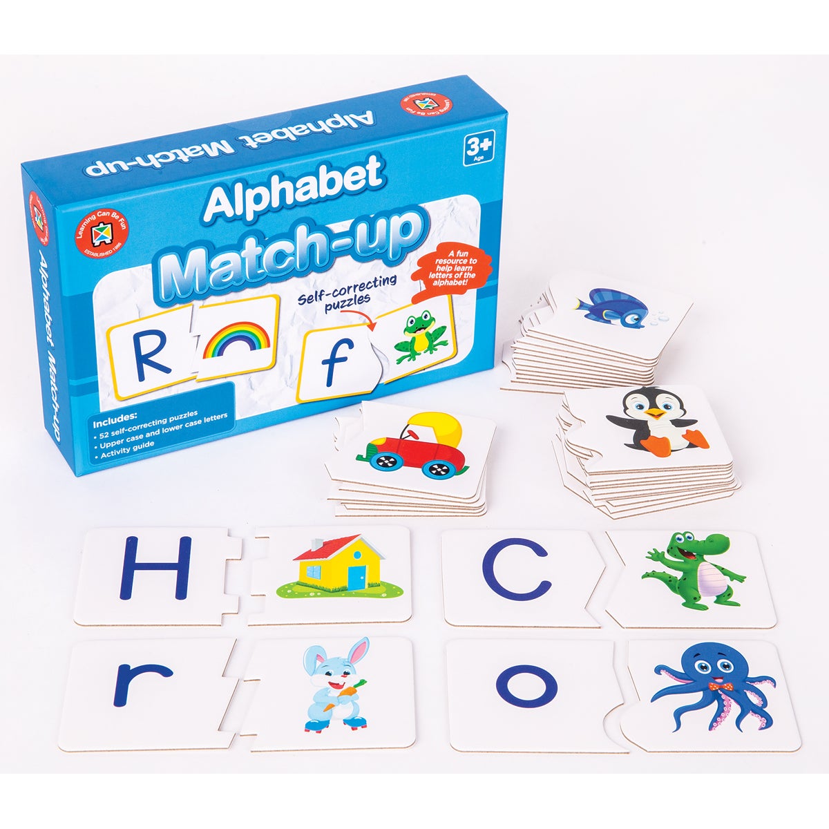 Learning Can Be Fun Alphabet Match-up | Paper Plus