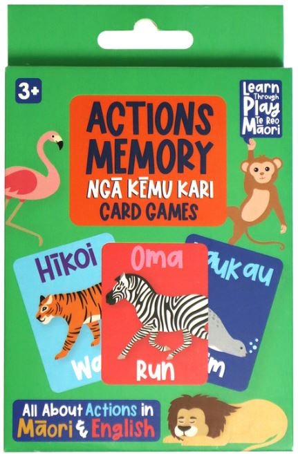 Memory Game Te Reo Actions | Paper Plus