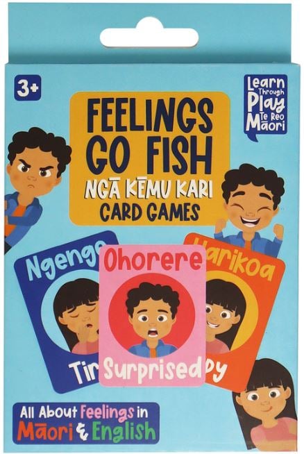 Go Fish Game Te Reo Emotions | Paper Plus
