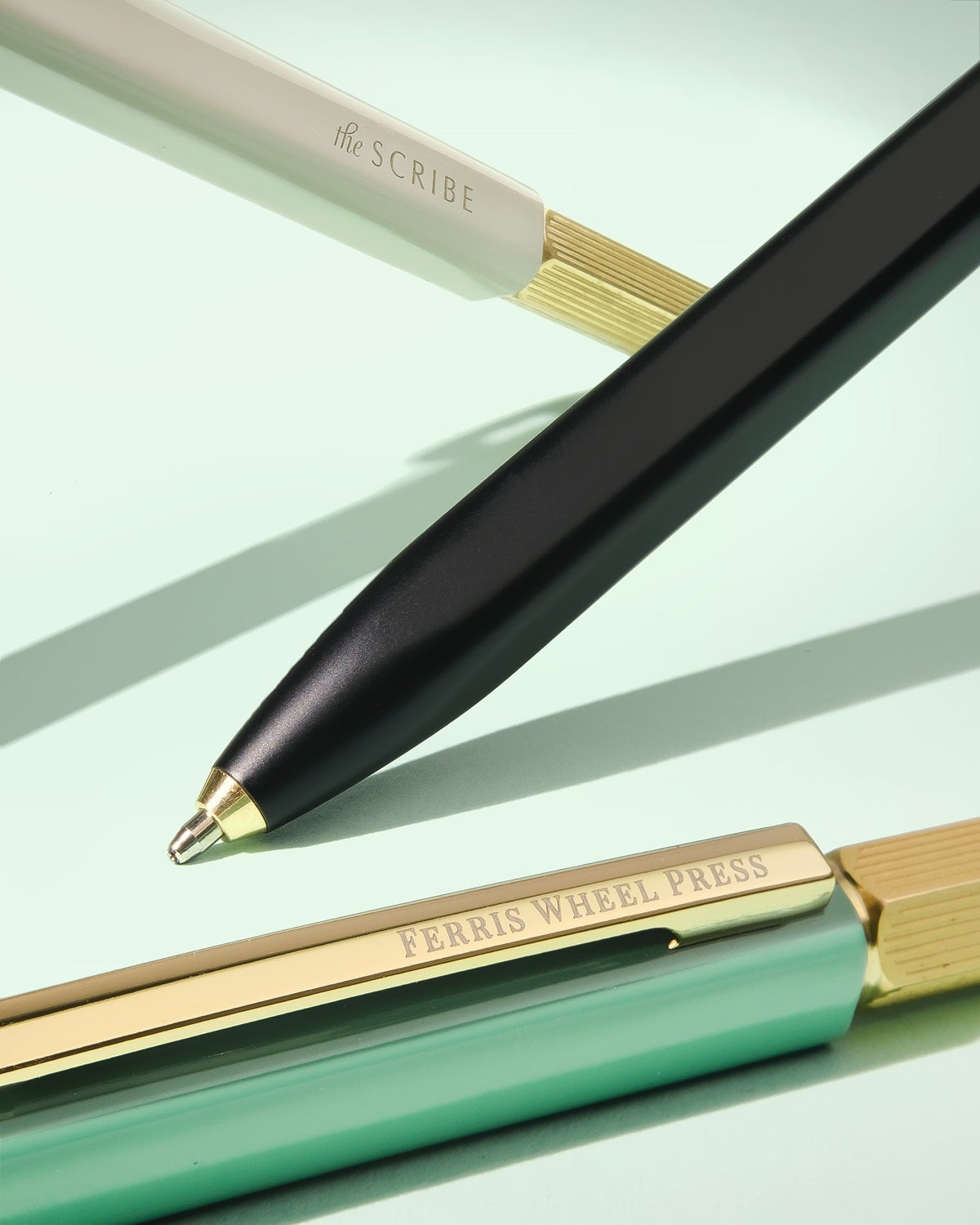 Ferris Wheel Press The Scribe Ballpoint Pen, Medium, Red Carpet | Paper ...