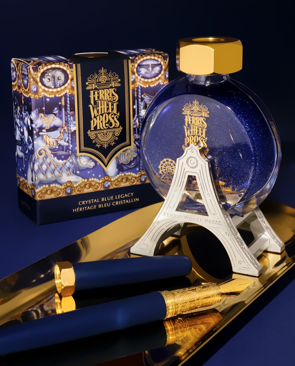 Ferris Wheel Press The Everyday Blue Legacy Ink Carriage Stand, Limited ...