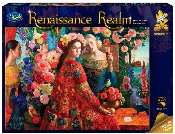 Renaissance Realm 1000pc Jigsaw Puzzle - Homage To Rembrandt | Paper Plus