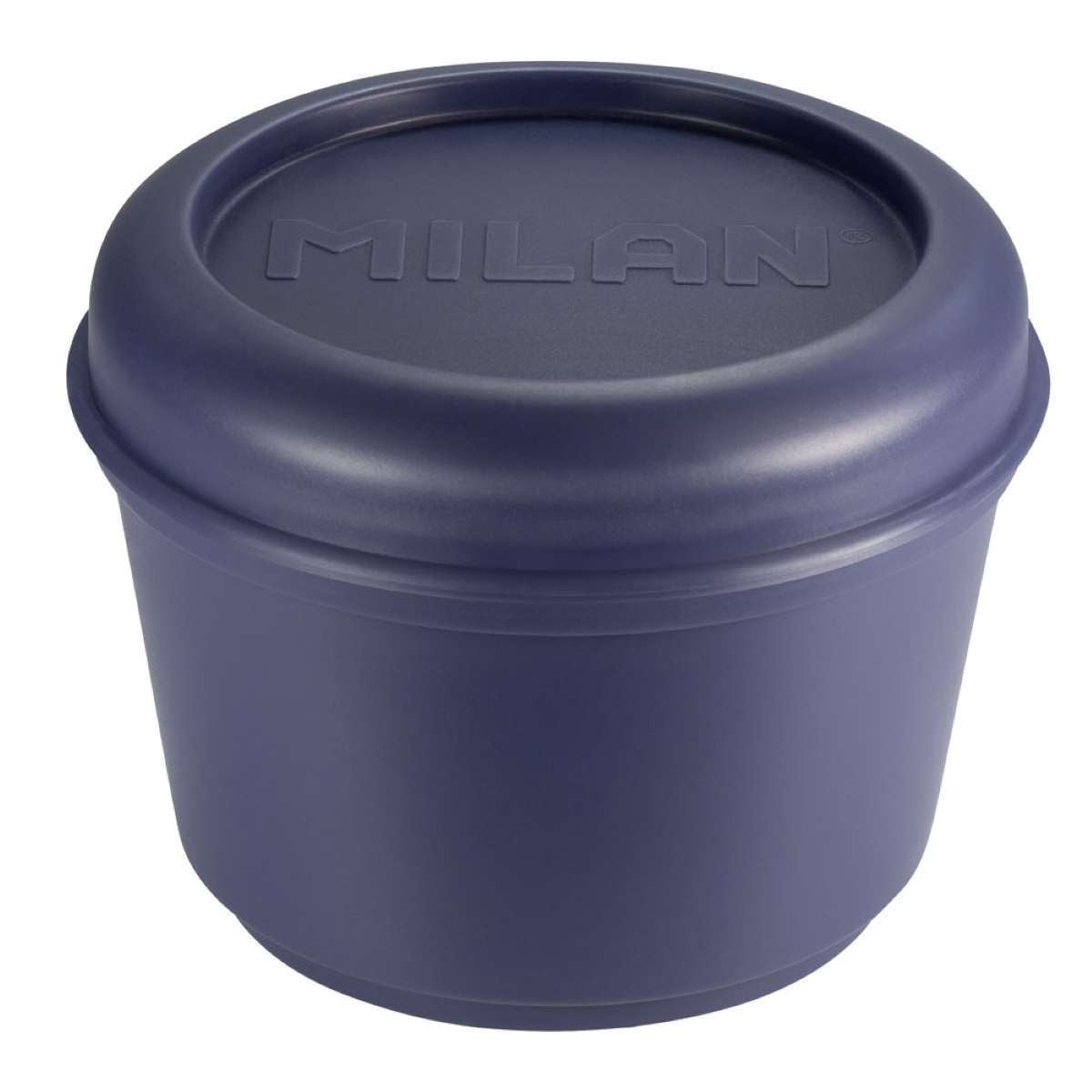 Milan Food Container Round 250ml 1918 Series Navy Blue | Paper Plus