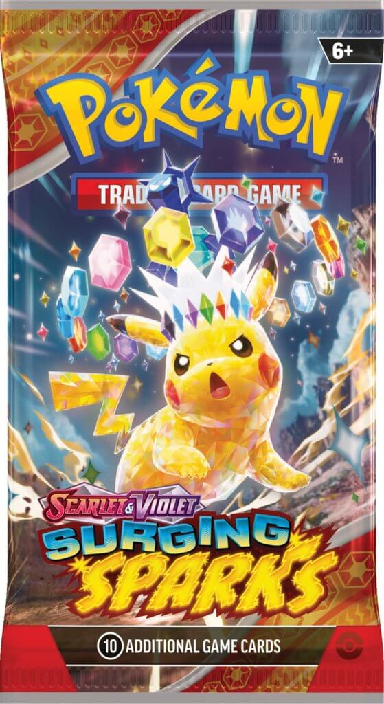 Pokemon - TCG - Scarlet & Violet: Surging Sparks Booster | Paper Plus
